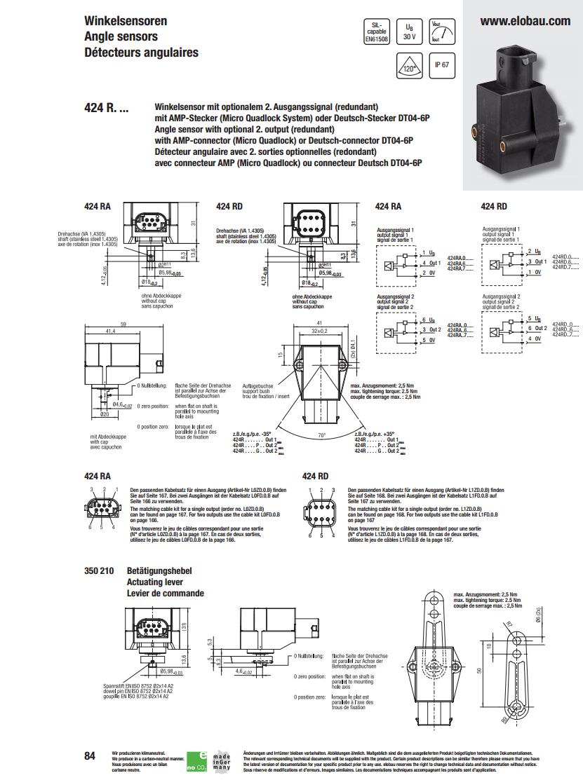 Angle sensor 424R…_北京英智杰科技有限公司